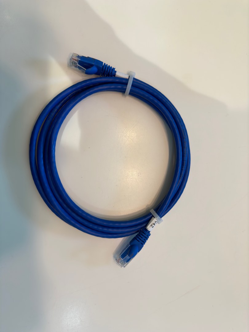 Ethernet cable CAT6 2metre, Computers & Tech, Parts & Accessories ...