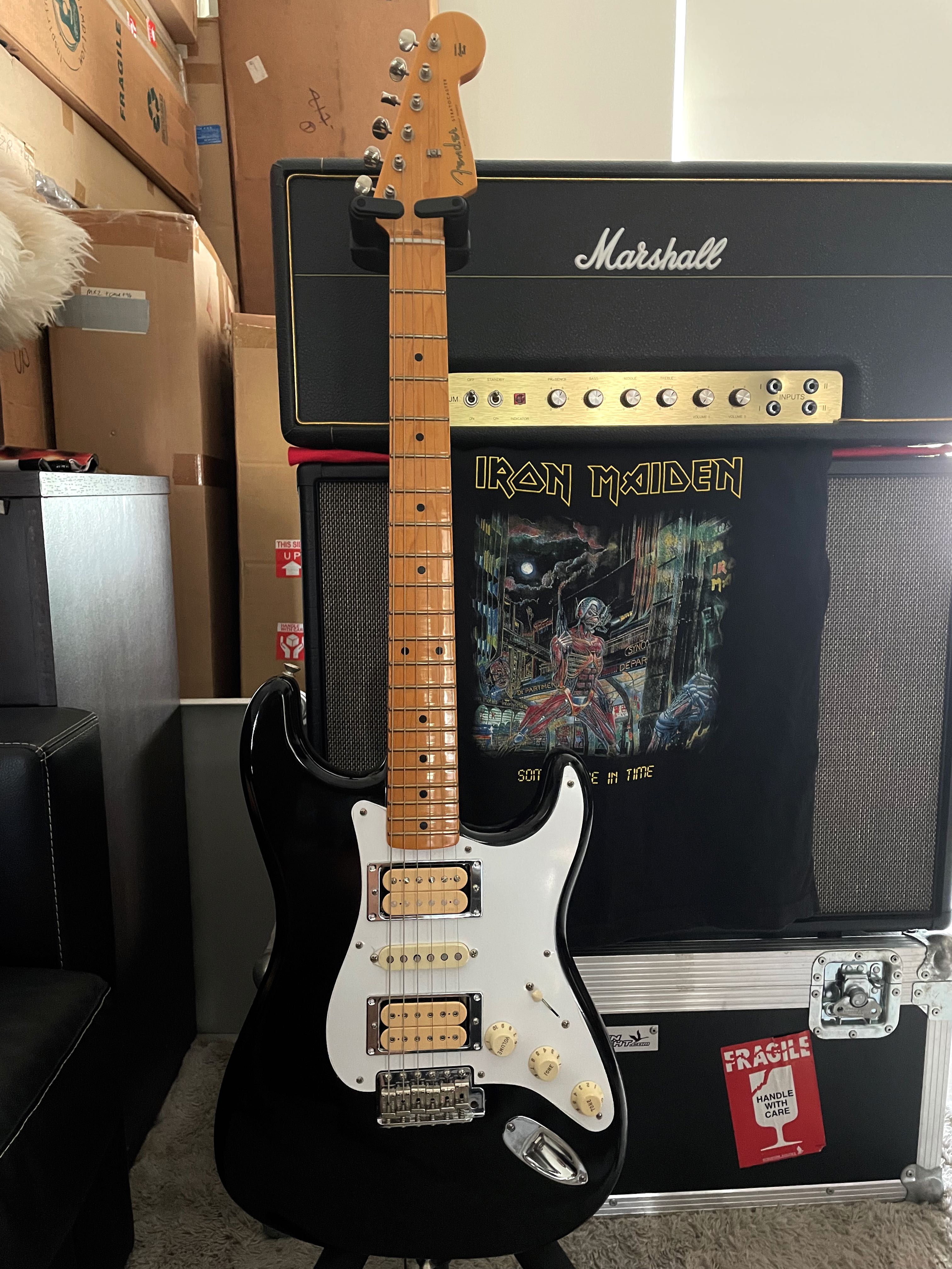 Fender Dave Murray USA Stratocaster VOS 57 vintage iron maiden guitar, Hobbies & Toys, Music ...