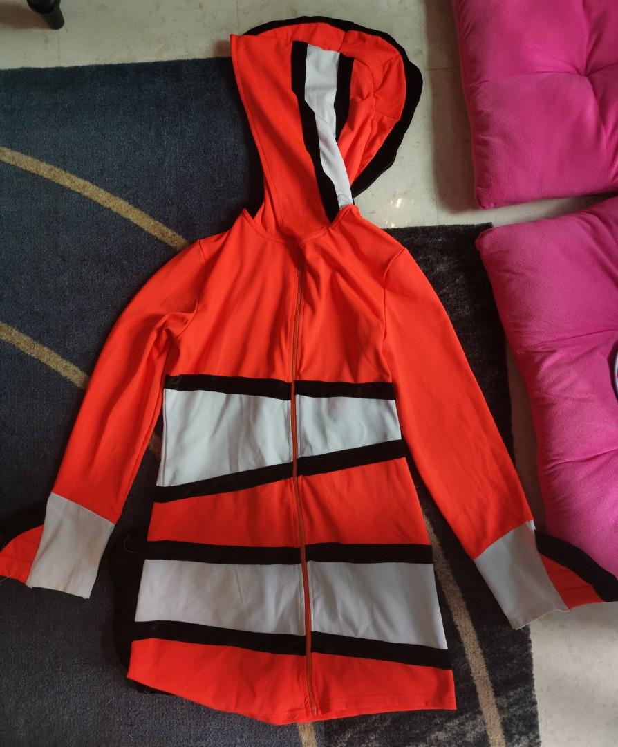 Finding Nemo Clownfish Jacket Costume, Women's Fashion, Coats, Jackets ...