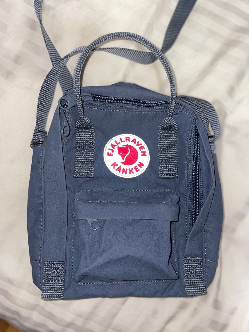 fjallraven kanken mini sling bag (graphite), Men's Fashion, Bags, Sling ...
