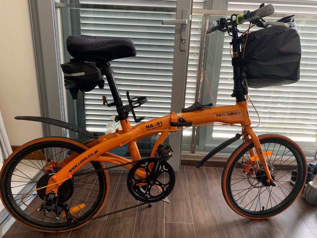 Foldable bicycle Hachiko HA-01, Sports Equipment, Bicycles & Parts, Bicycles on Carousell