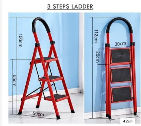 Foldable Ladder/ Compact and Light Ladder / Foldable Large Board Ladder ...