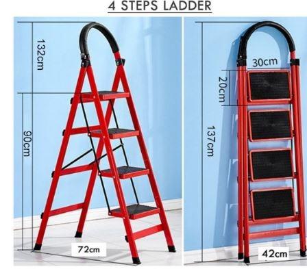 Foldable Ladder/ Compact and Light Ladder / Foldable Large Board Ladder ...