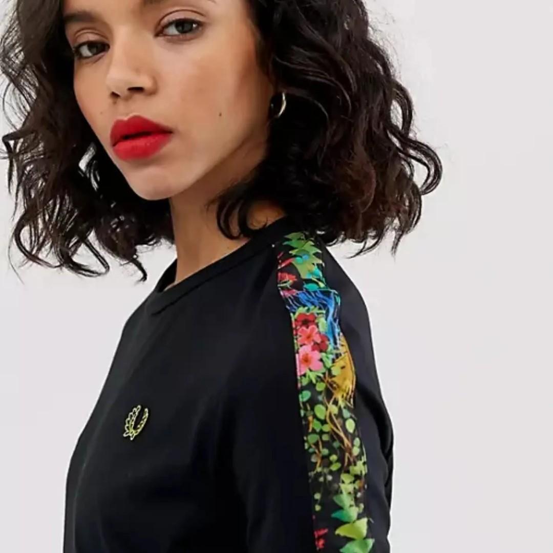 Fred Perry x Liberty Trim Ringer Dress, Women's Fashion, Dresses & Sets ...