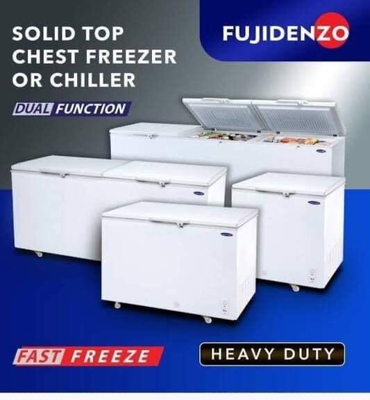 FUJIDENZO DUAL FUNCTION CHEST FREEZER, TV & Home Appliances, Kitchen Appliances, Refrigerators ...