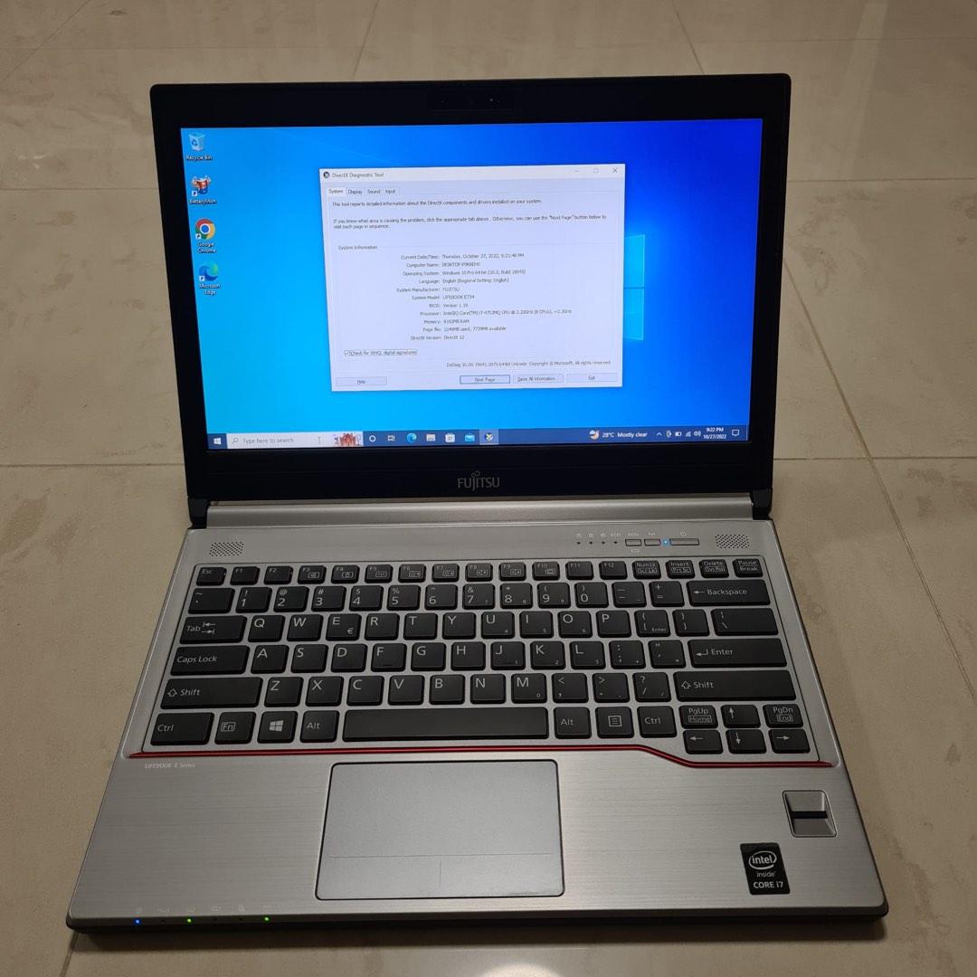 Fujitsu i7, SSD Laptop ( E734 made in Japan), Computers & Tech, Laptops & Notebooks on Carousell