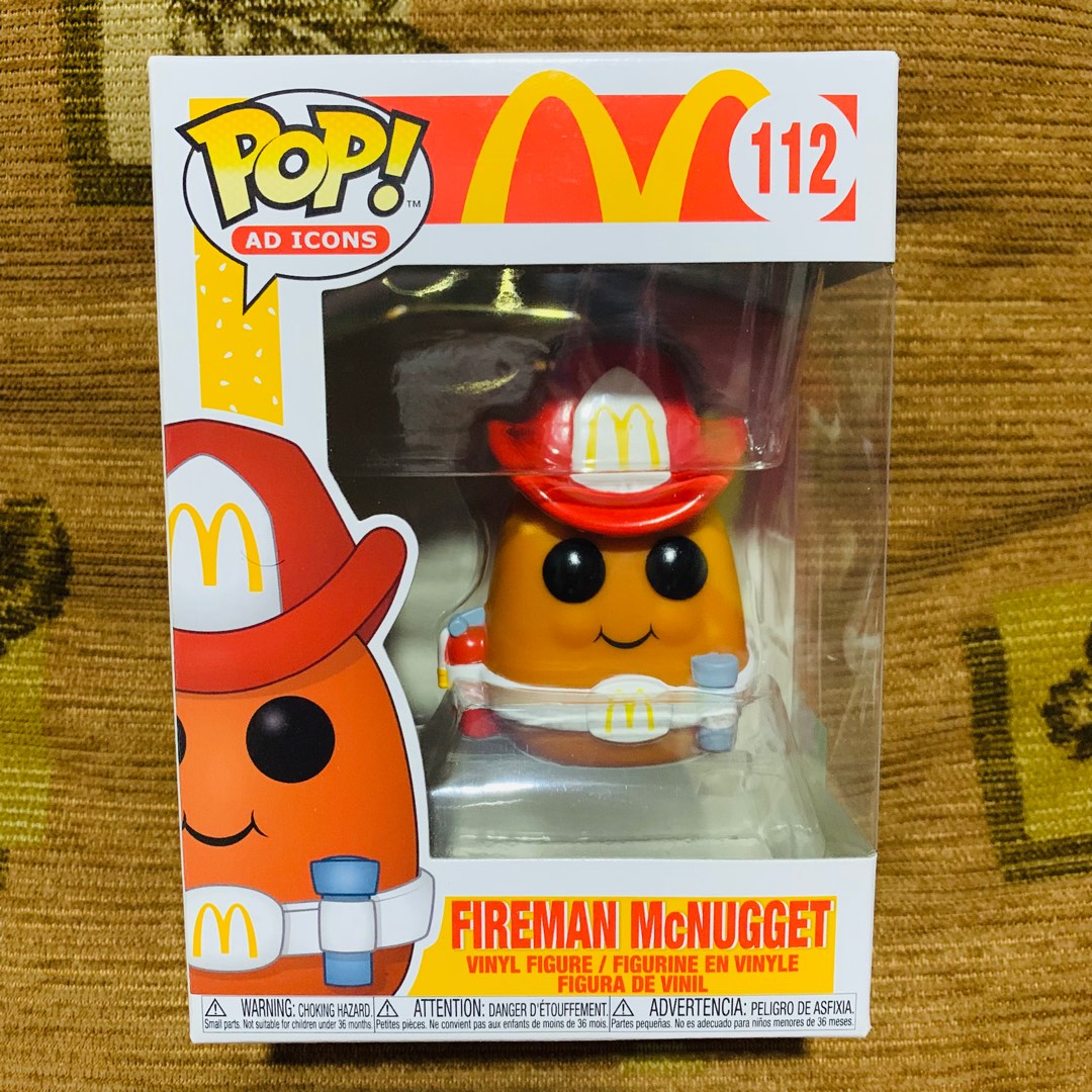 FUNKO POP - FIREMAN NUGGETS, Hobbies & Toys, Toys & Games on Carousell