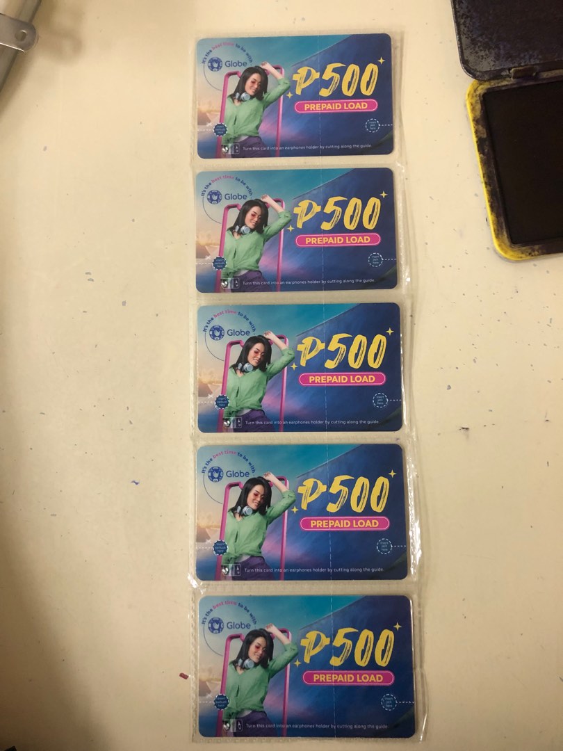 Globe Load Card Prepaid, Mobile Phones & Gadgets, Mobile & Gadget ...