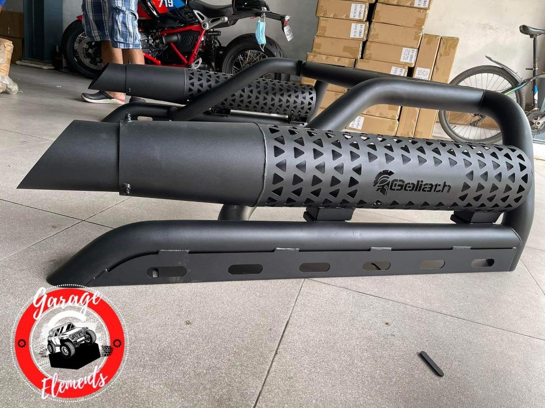 Goliath Bullet Rollbar Hilux Ranger Navara Raptor Dmax Colorado Strada ...