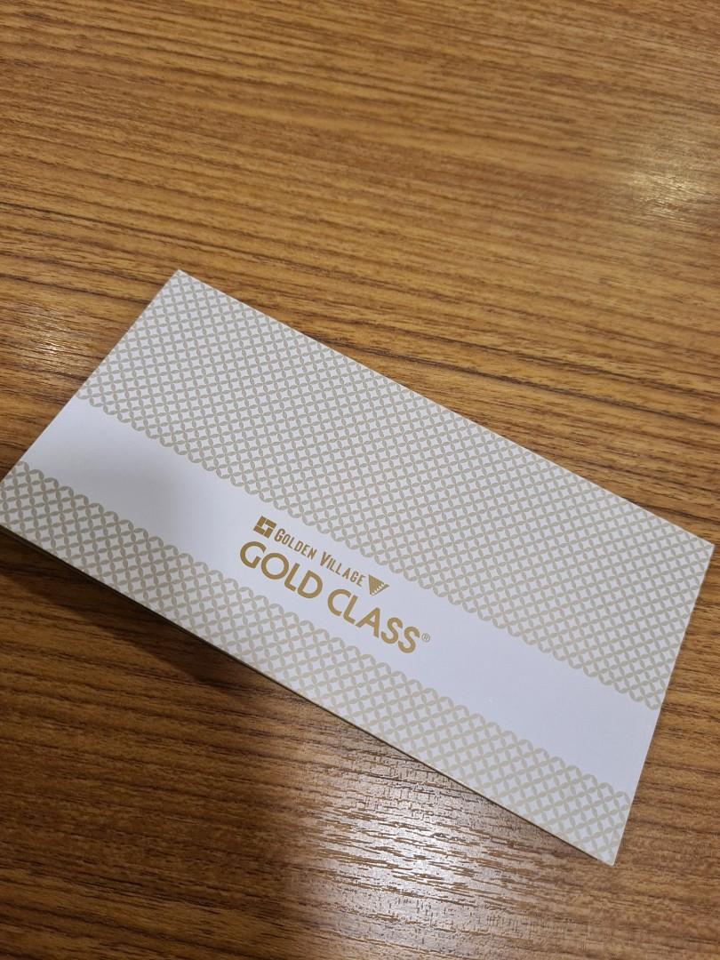 GV Gold Class All Day tickets x 2, Tickets & Vouchers, Vouchers on ...