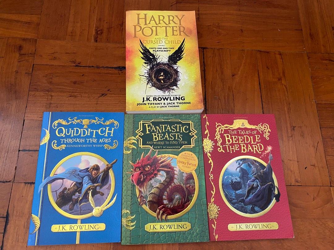 Harry Potter and The Cursed Child + Hogwarts Library (Tales of Beedle ...