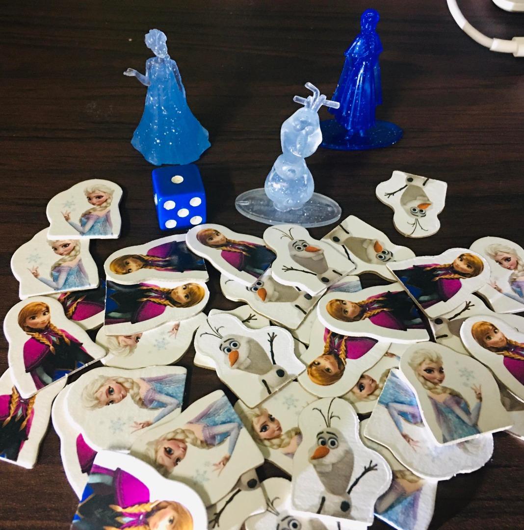 Hasbro Monopoly Junior - Frozen (with exclusive Frozen movers), Hobbies ...