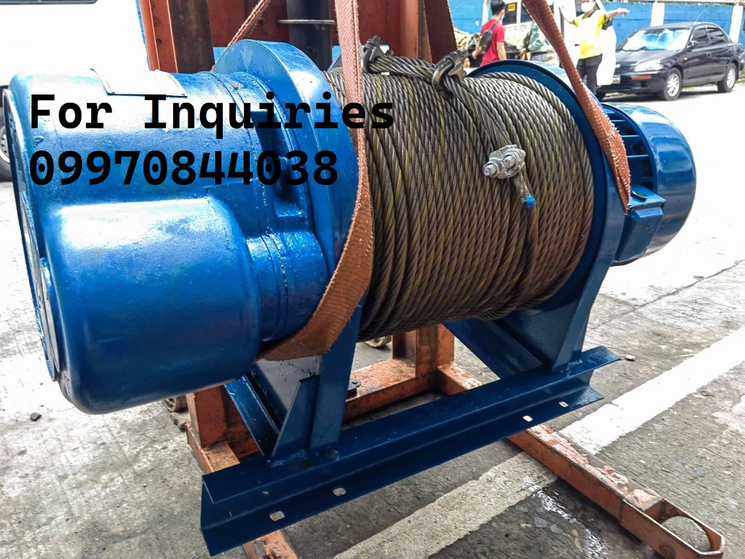 Heavy Duty Electric Winch, Commercial & Industrial, Industrial ...