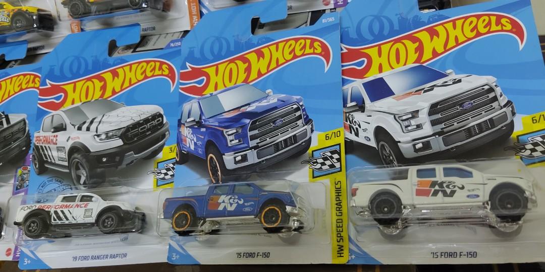 Hot Wheels Ford Ranger Raptor F-150, Hobbies & Toys, Toys & Games on ...