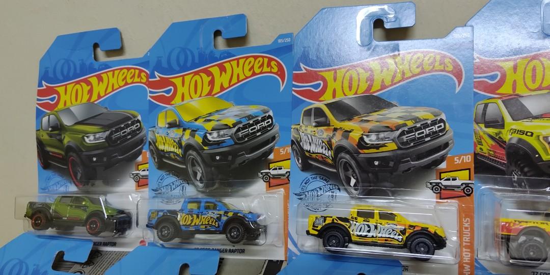 Hot Wheels Ford Ranger Raptor F-150, Hobbies & Toys, Toys & Games on ...