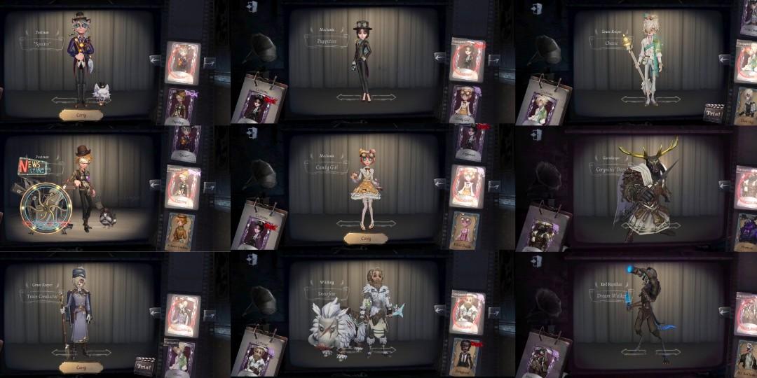 Identity V account (Android Asia) lvl 51, Video Gaming, Gaming ...