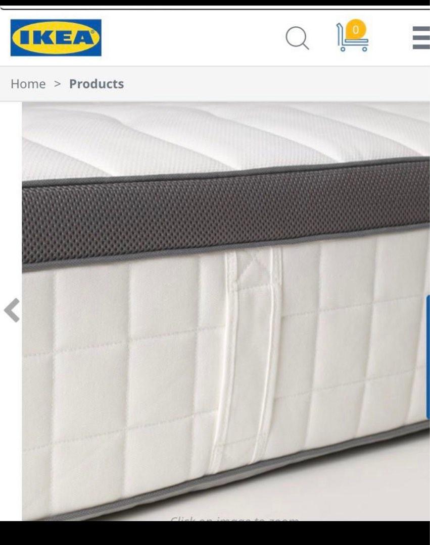IKEA Fillan queen size Mattress, 傢俬＆家居, 傢俬, 床架及床褥 - Carousell