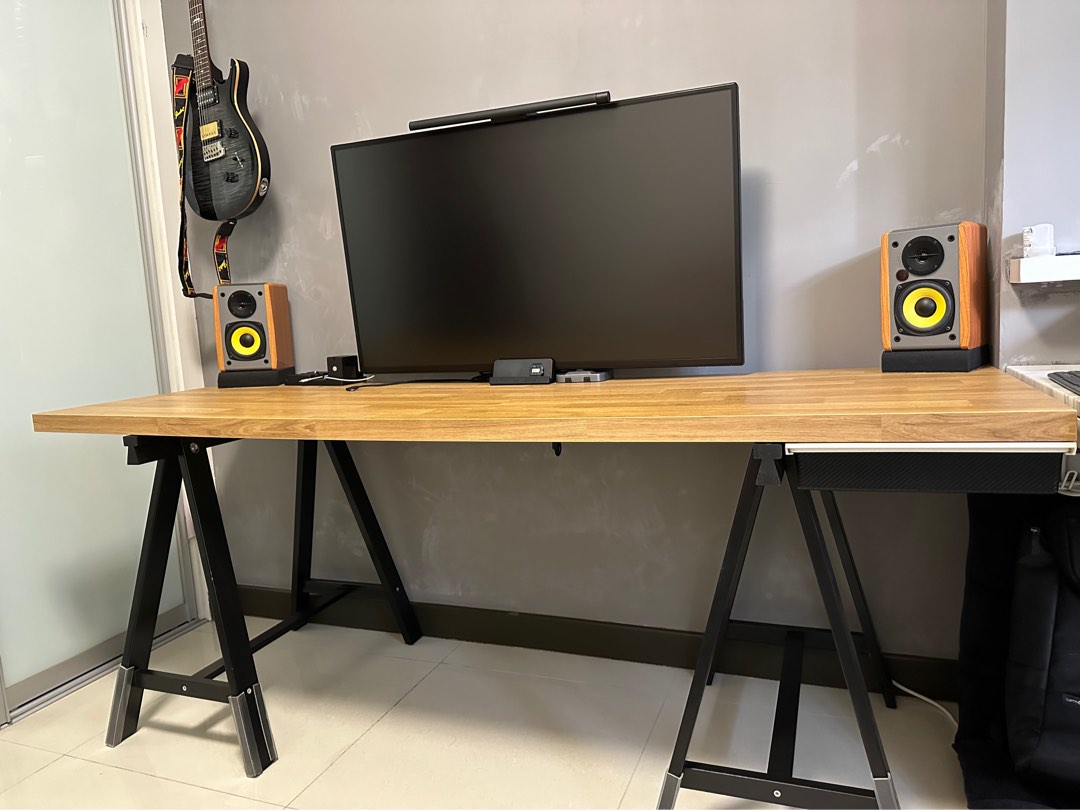 IKEA saljan oddvald table, Furniture & Home Living, Furniture, Tables ...