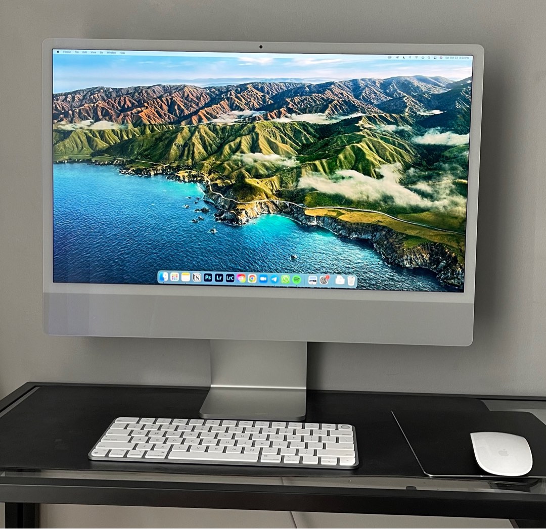 iMac 2021 (24 inch, Apple M1 Chip), Computers & Tech, Desktops on Carousell