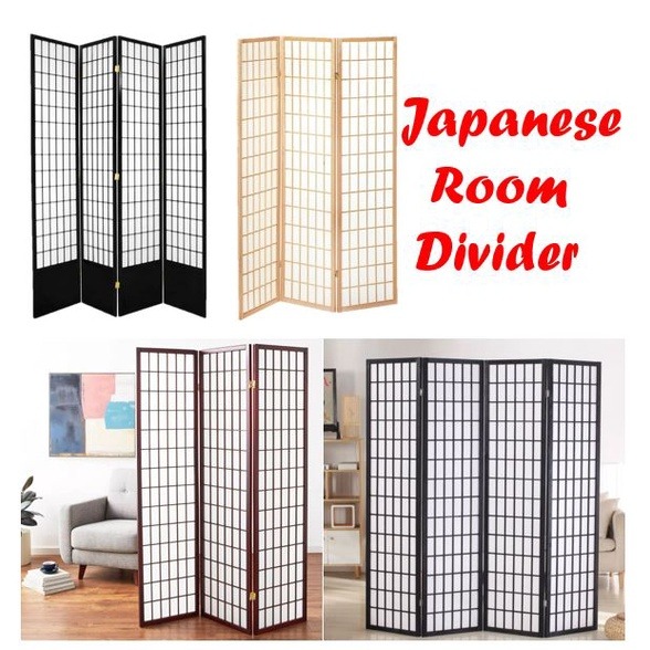 [JAPANESE DIVIDER] Partition Folding Screen Room Divider Solutions ...