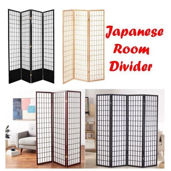 [JAPANESE DIVIDER] Partition Folding Screen Room Divider Solutions ...