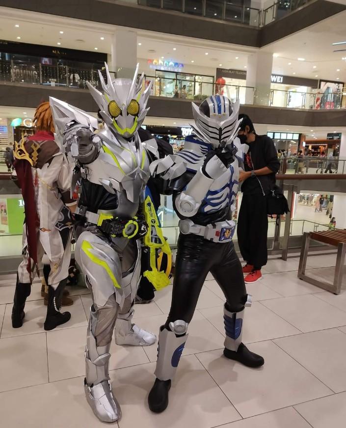 kamen rider 01 cosplay custume, Hobbies & Toys, Toys & Games on Carousell