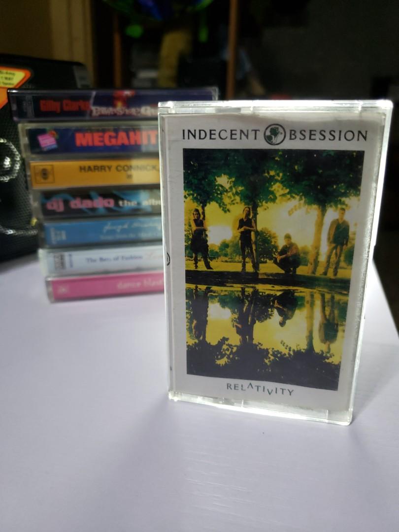 KASET INDECENT OBSESSION - RELATIVITY 1993 [cassette], Hobbies & Toys, Music & Media, CDs & DVDs ...
