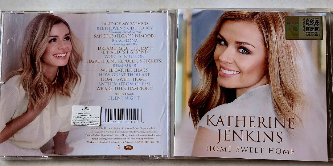 Katherine Jenkins ~ Home Sweet Home ( MALAYSIA PRESS ) CD, Hobbies ...
