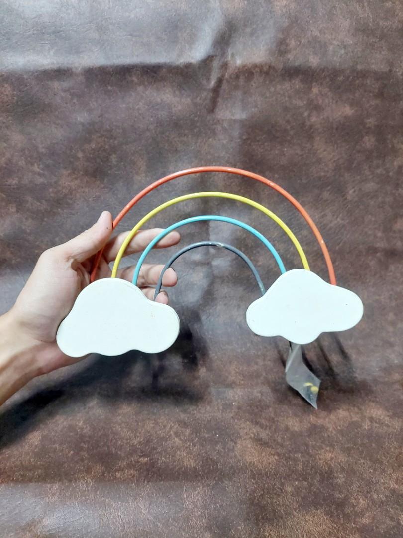 Kids Hanging rainbow rack (metal), Babies & Kids, Baby Nursery & Kids ...