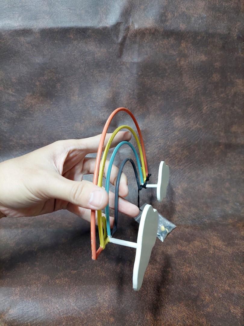 Kids Hanging rainbow rack (metal), Babies & Kids, Baby Nursery & Kids ...