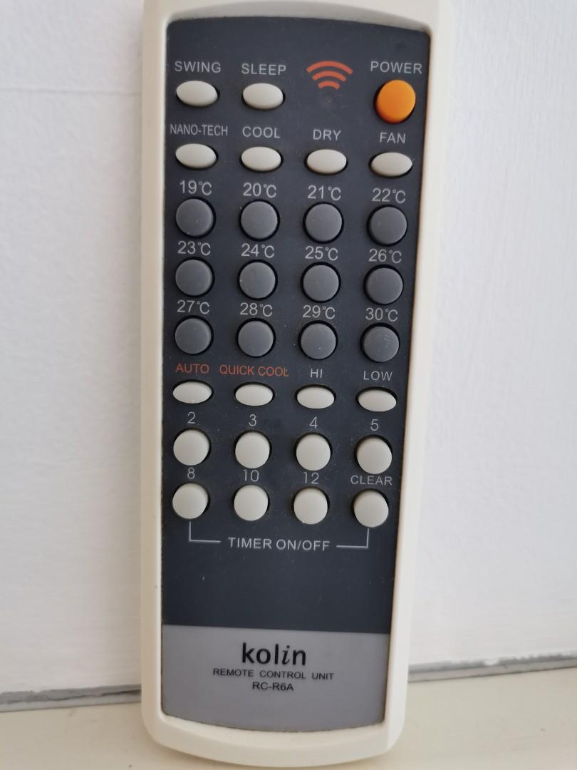 KOLIN Window type 1hp, TV & Home Appliances, Air Conditioning and ...