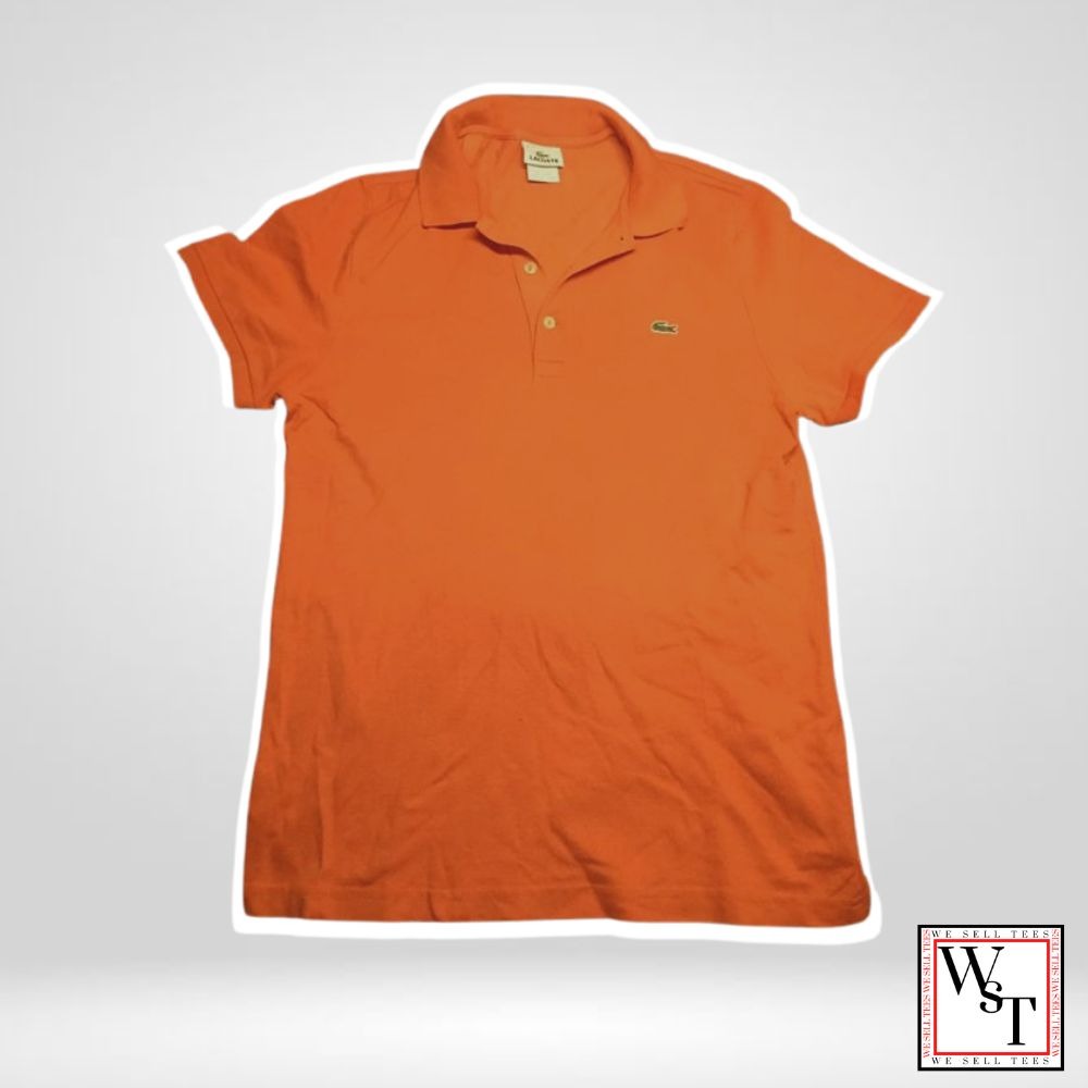 Lacoste orange polo shirt, Men's Fashion, Tops & Sets, Tshirts & Polo ...