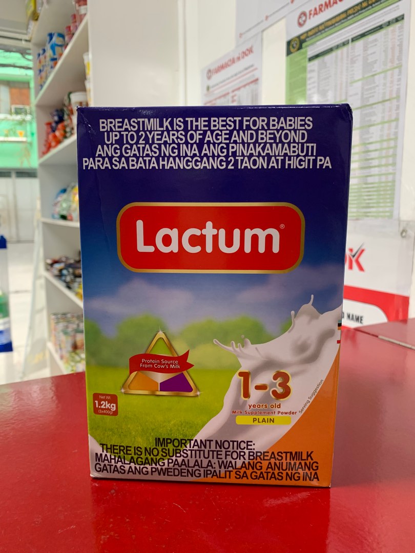 LACTUM 1-3YRS OLD MILK 1.2KG, Food & Drinks, Other Food & Drinks on ...