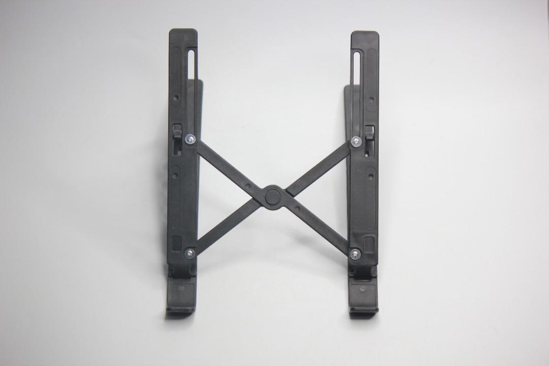 LAPTOP STAND CREATIVE FOLDING STORAGE BRACKET BLACK, ADJUSTABLE ...