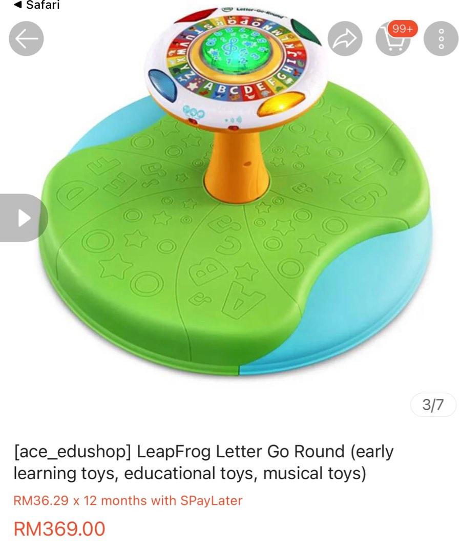 Leap frog letter go round, Babies & Kids, Infant Playtime on Carousell
