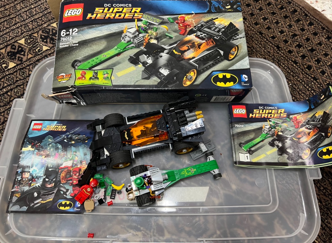 LEGO 76012 Batman: The Riddler Chase, Hobbies & Toys, Toys & Games on ...