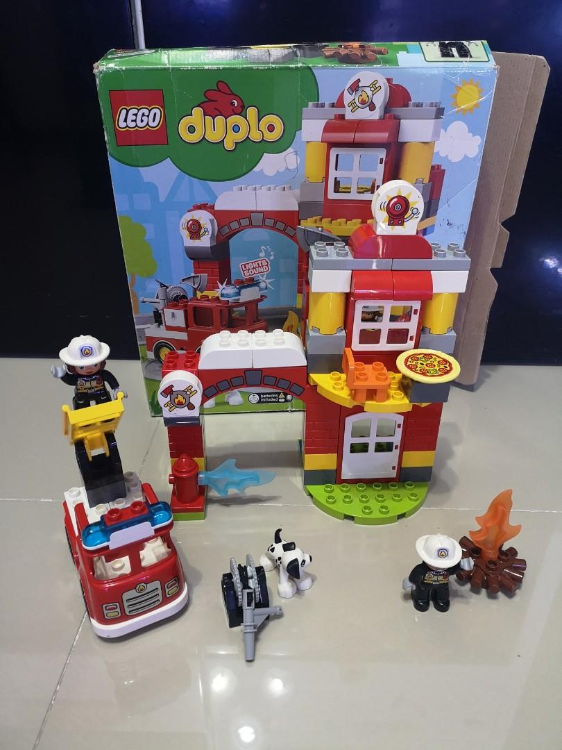 Lego Duplo Fire Station, Hobbies & Toys, Toys & Games on Carousell