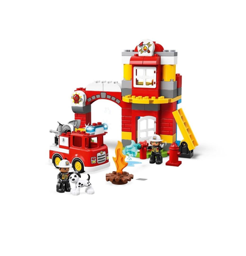 Lego Duplo Fire Station, Hobbies & Toys, Toys & Games on Carousell