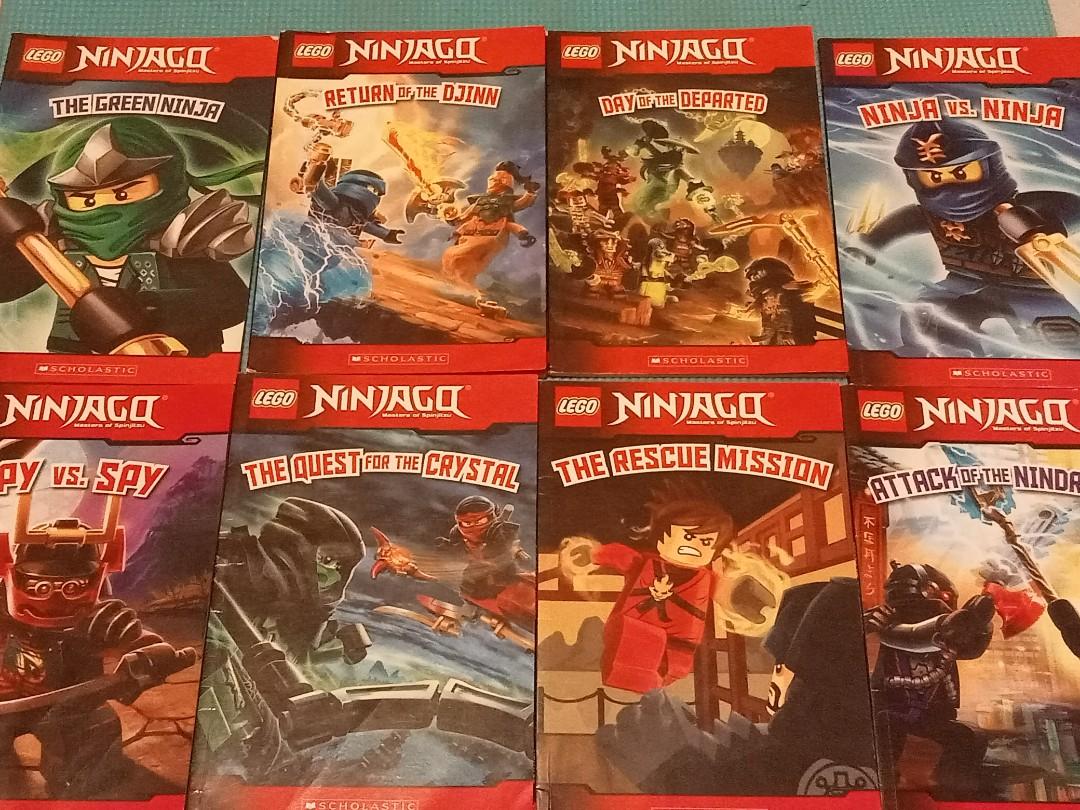 Lego Ninjago Books Bundle, Hobbies & Toys, Books & Magazines, Children ...
