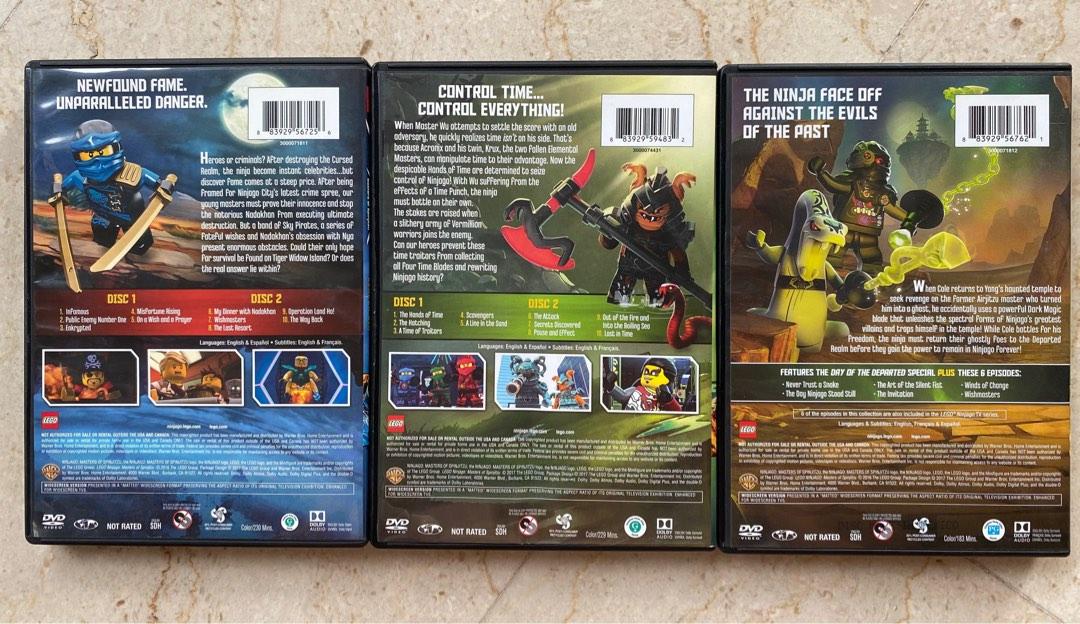Lego Ninjago DVDs, Hobbies & Toys, Music & Media, CDs & DVDs on Carousell