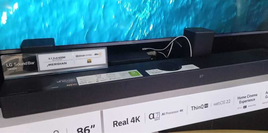 LG SOUND BAR S80QR, Audio, Soundbars, Speakers & Amplifiers on Carousell