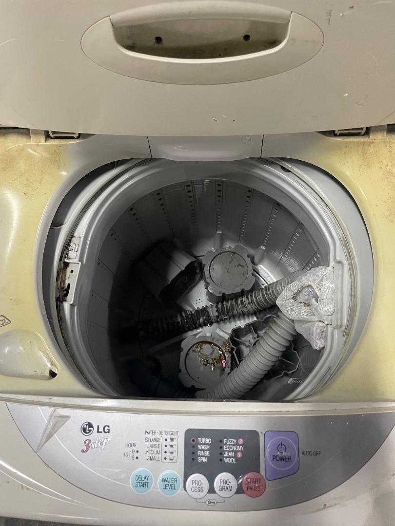 LG Top Load Washing Machine White Colour / LG Top Load Mesin Basuh ...