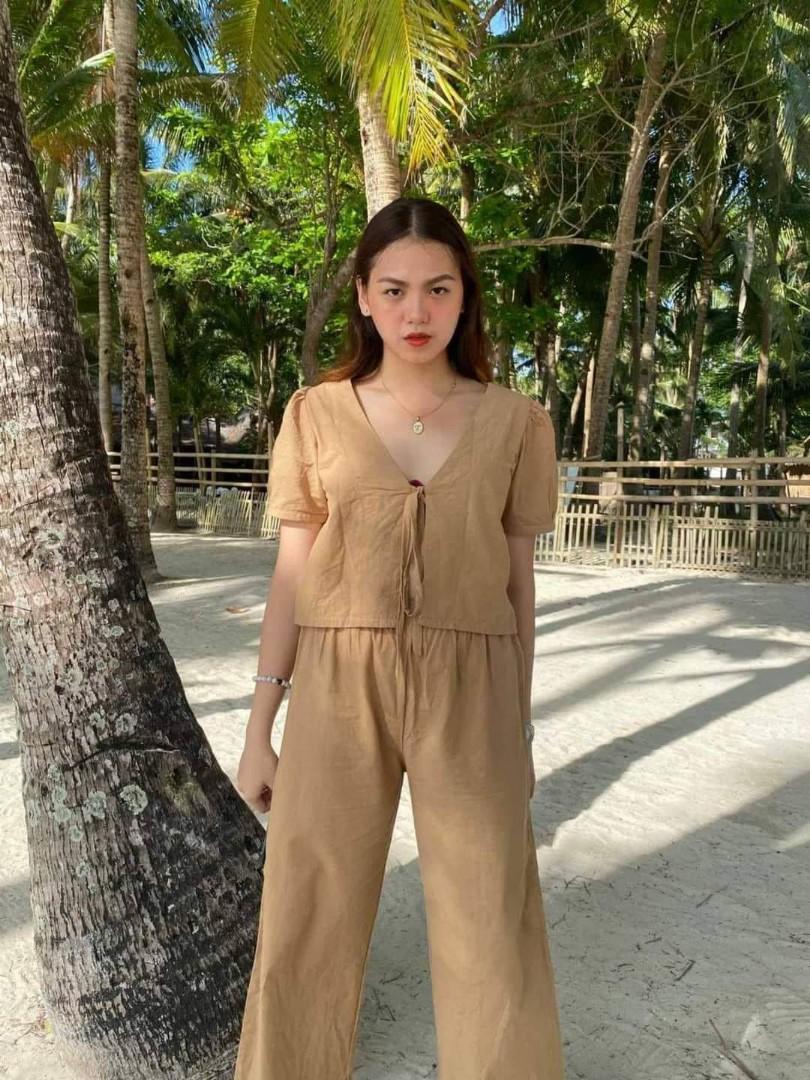 Linen Coordinates, Women's Fashion, Dresses & Sets, Sets or Coordinates ...