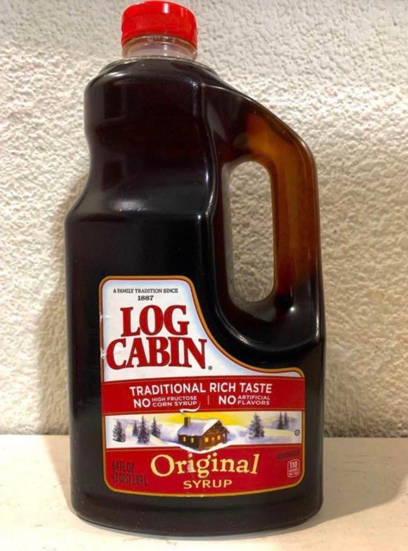 Log Cabin pancake syrup , Health & Nutrition, Health Supplements ...