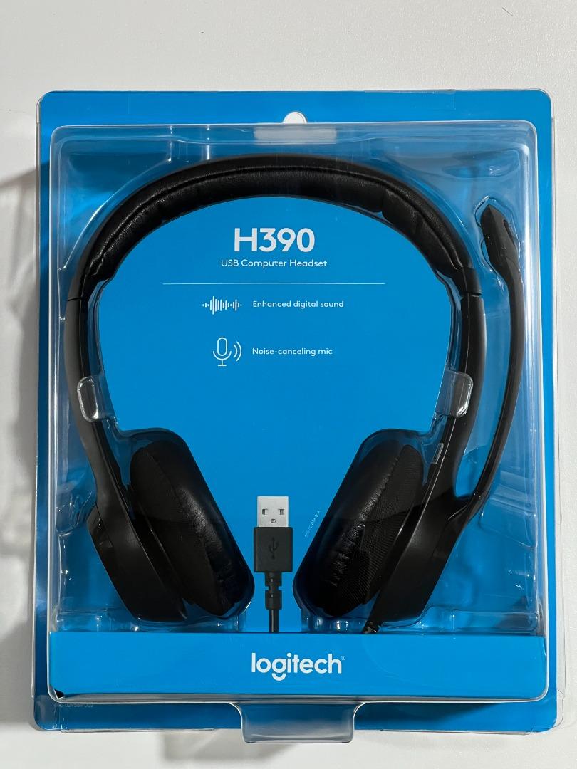Logitech H390 USB Computer Headset, Audio, Headphones & Headsets on ...
