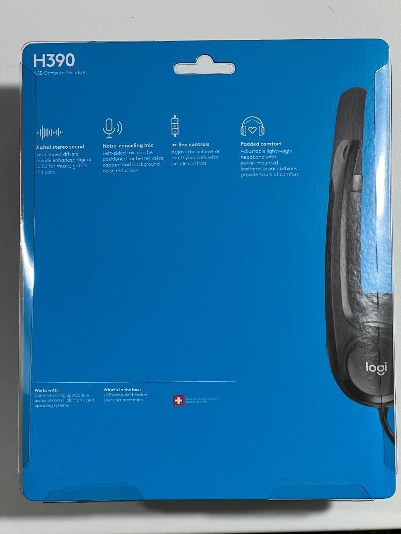 Logitech H390 USB Computer Headset, Audio, Headphones & Headsets on ...