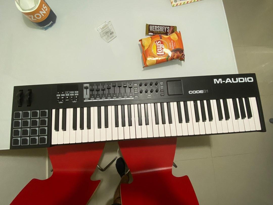 M Audio Midi Keyboard piano Code 61, Hobbies & Toys, Music & Media, Musical Instruments on Carousell