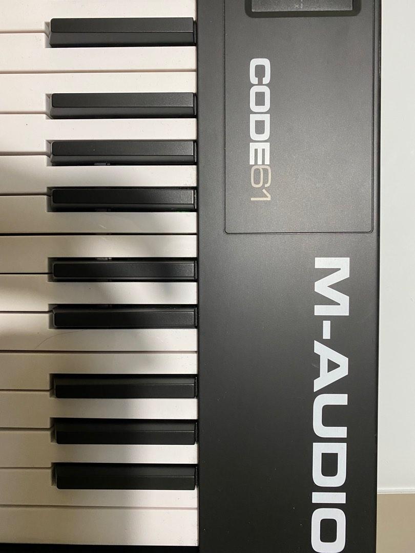 M Audio Midi Keyboard piano Code 61, Hobbies & Toys, Music & Media ...