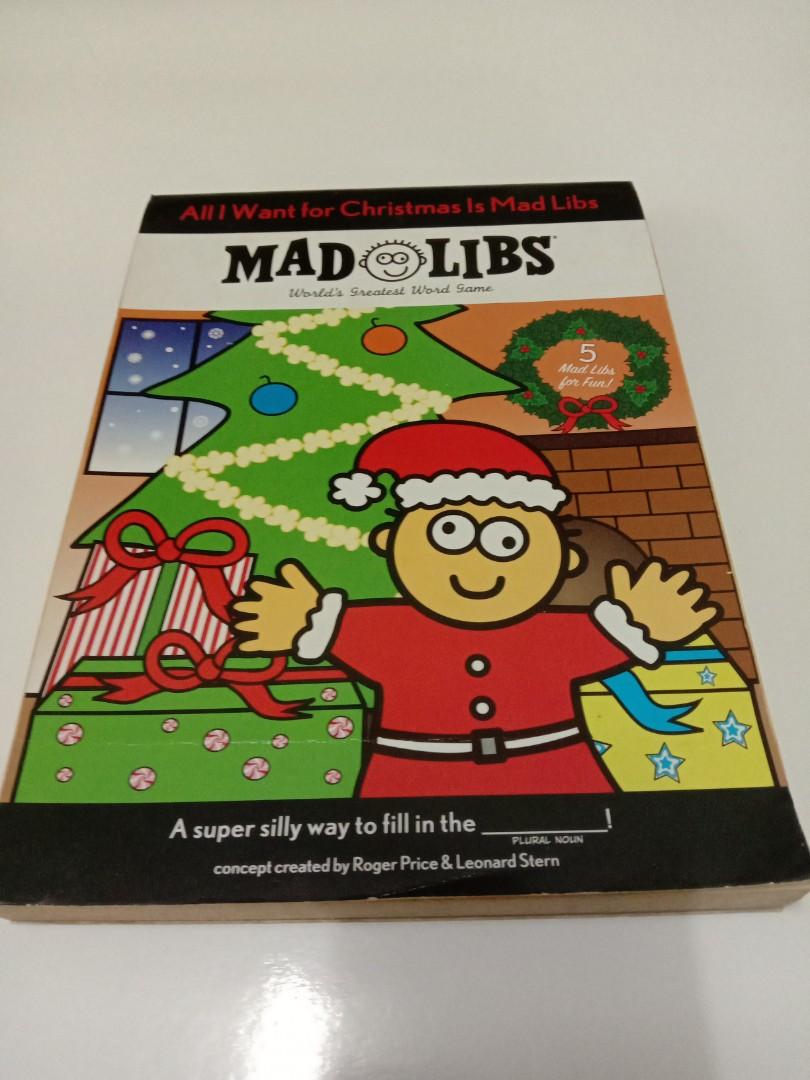 Mad libs, Hobbies & Toys, Books & Magazines, Comics & Manga on Carousell