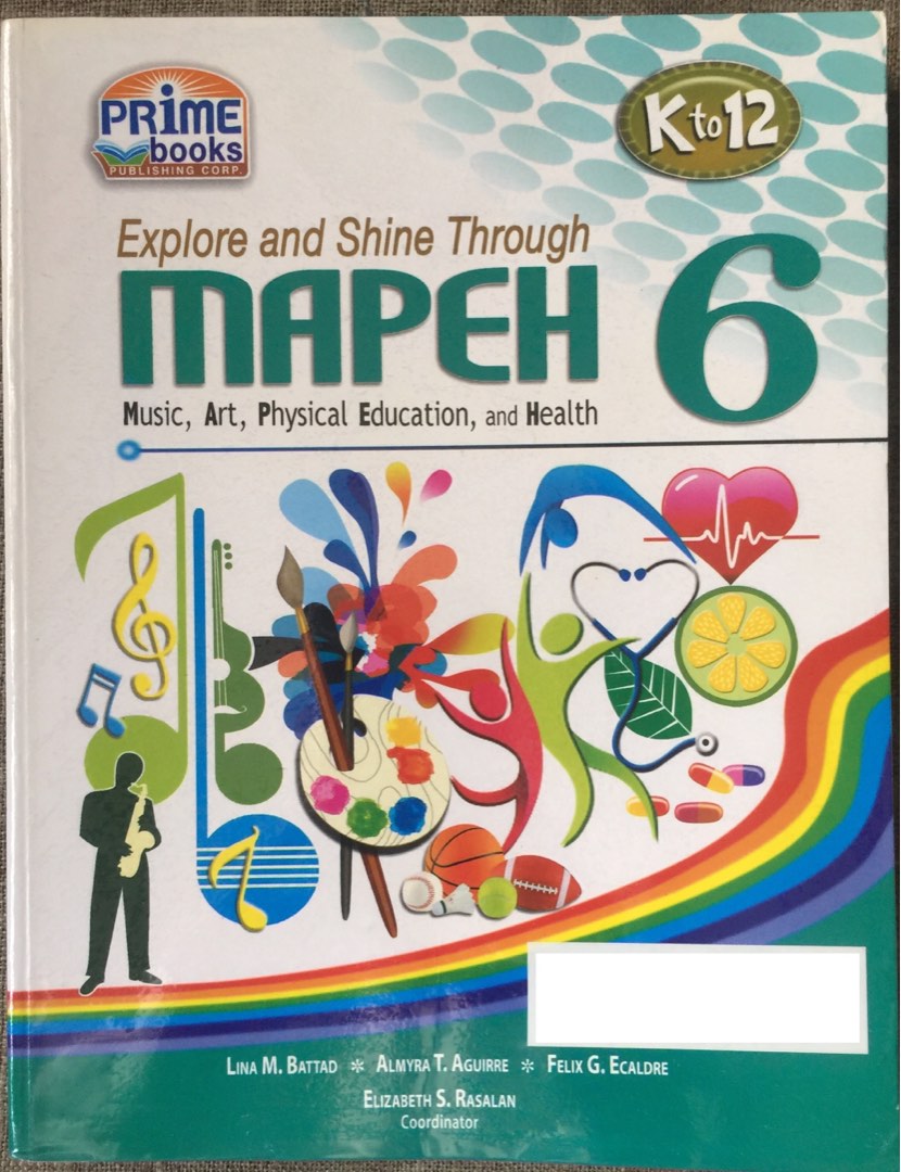MAPEH Book for Grade 6 - Explore and Shine, Hobbies & Toys, Books & Magazines, Textbooks on ...